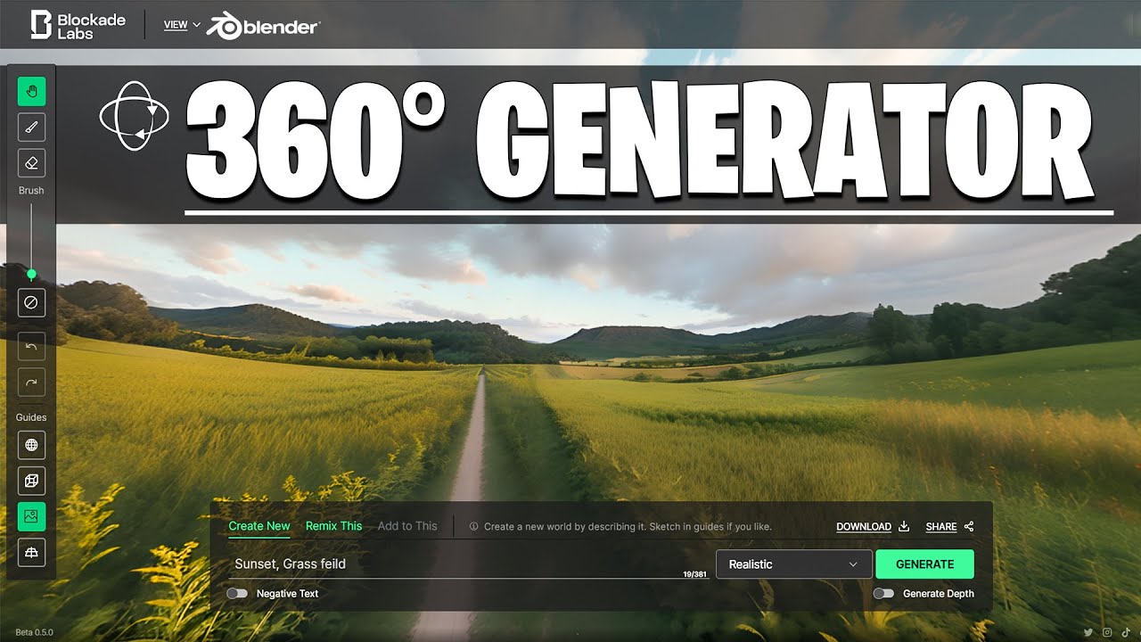 Free 360° Image Generator! Is This Worth It. - YouTube