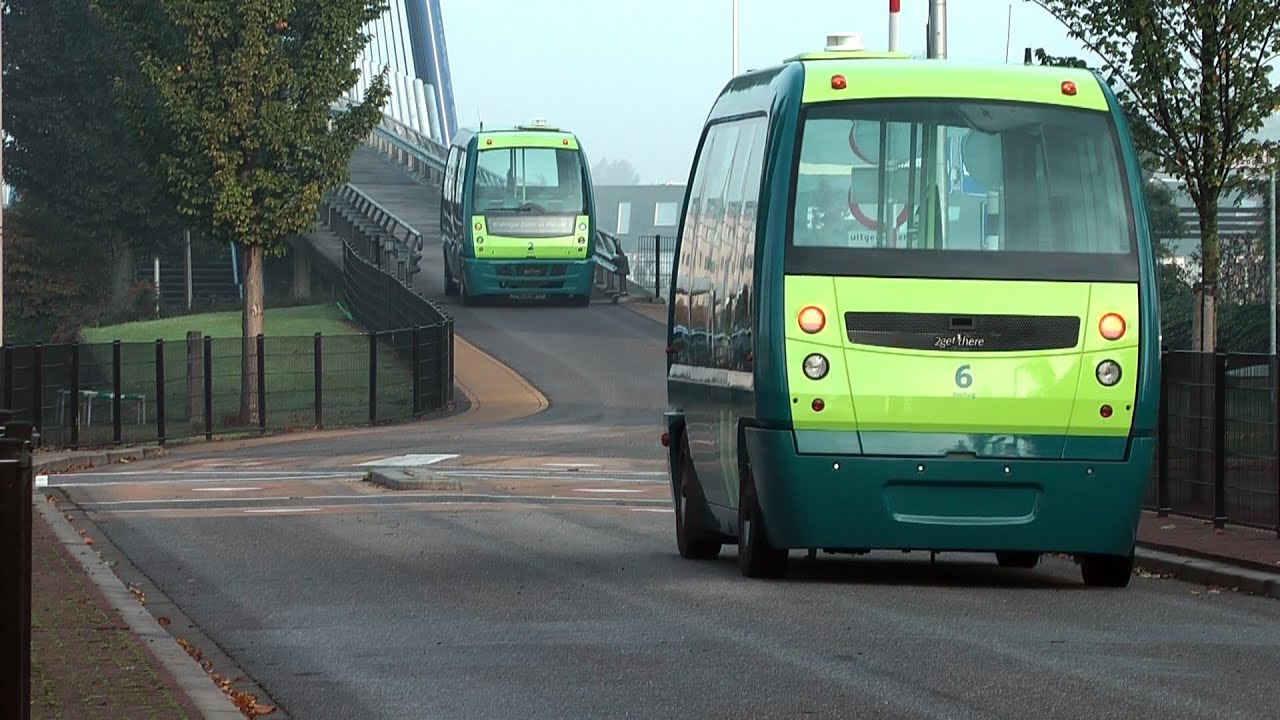 Connexxion Parkshuttle - Kralingse Zoom Metro ↔ Rivium - YouTube