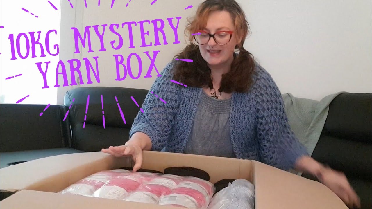 Opening a 10kg Mystery Yarn Box - YouTube