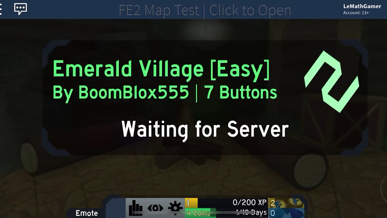 FE2 map test - Emerald Village [Easy] (Mobile) - YouTube