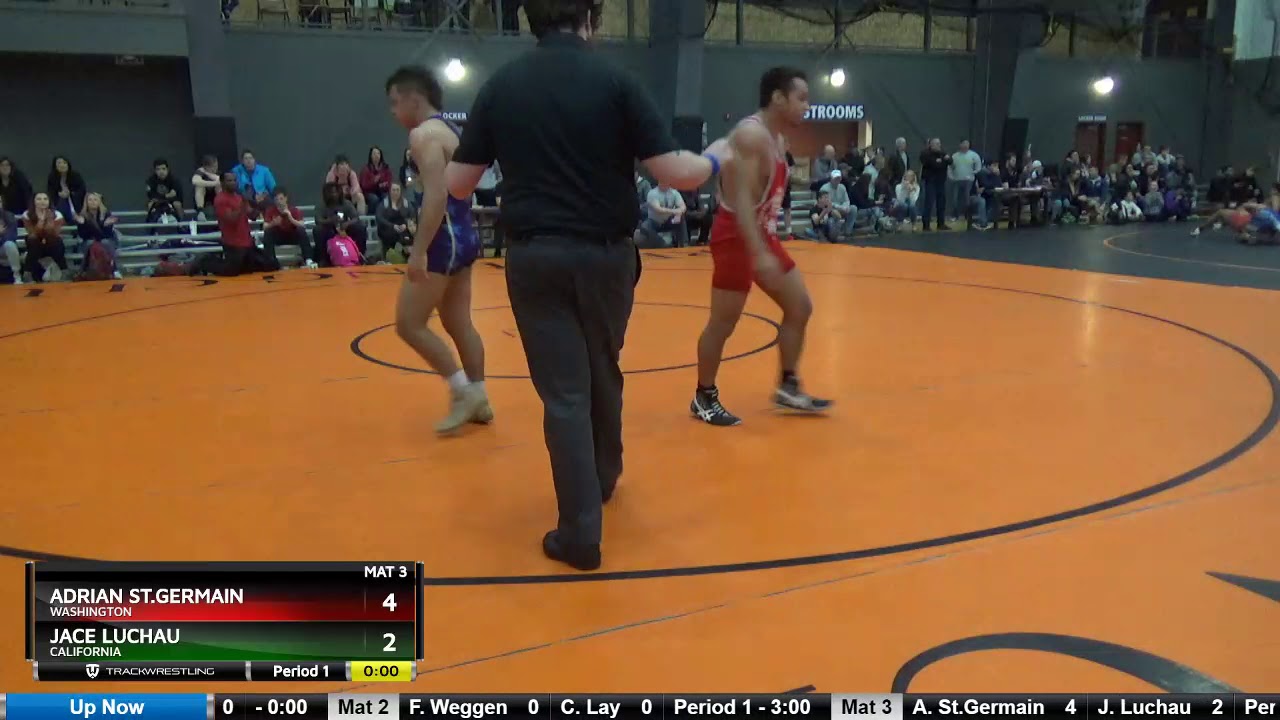 Junior 160 Adrian St.Germain Washington Vs Jace Luchau California - YouTube