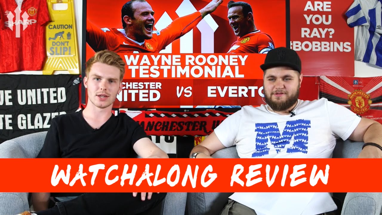 Wayne Rooney Testimonial! | Manchester United 0-0 Everton | Match ...