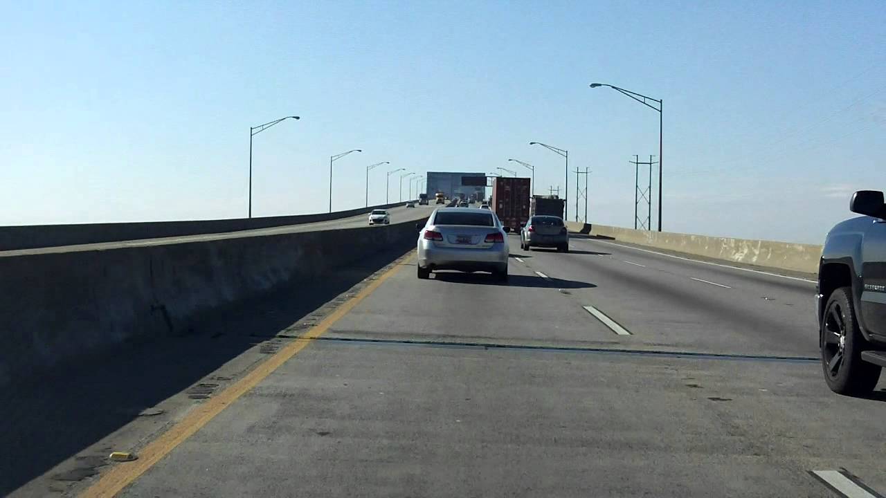 Don Holt (Cooper River) Bridge westbound - YouTube