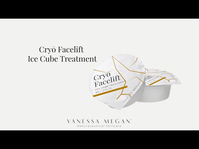Ice Cube Face Treatment