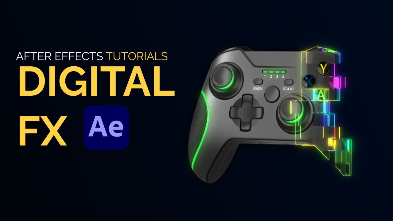 After effects Tutorial | Digital Fx | Logo Animation - YouTube