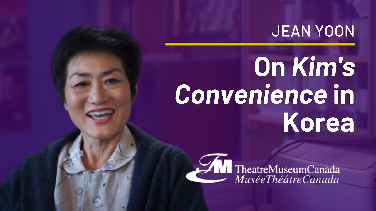 Jean Yoon on Kim's Convenience in Korea - YouTube