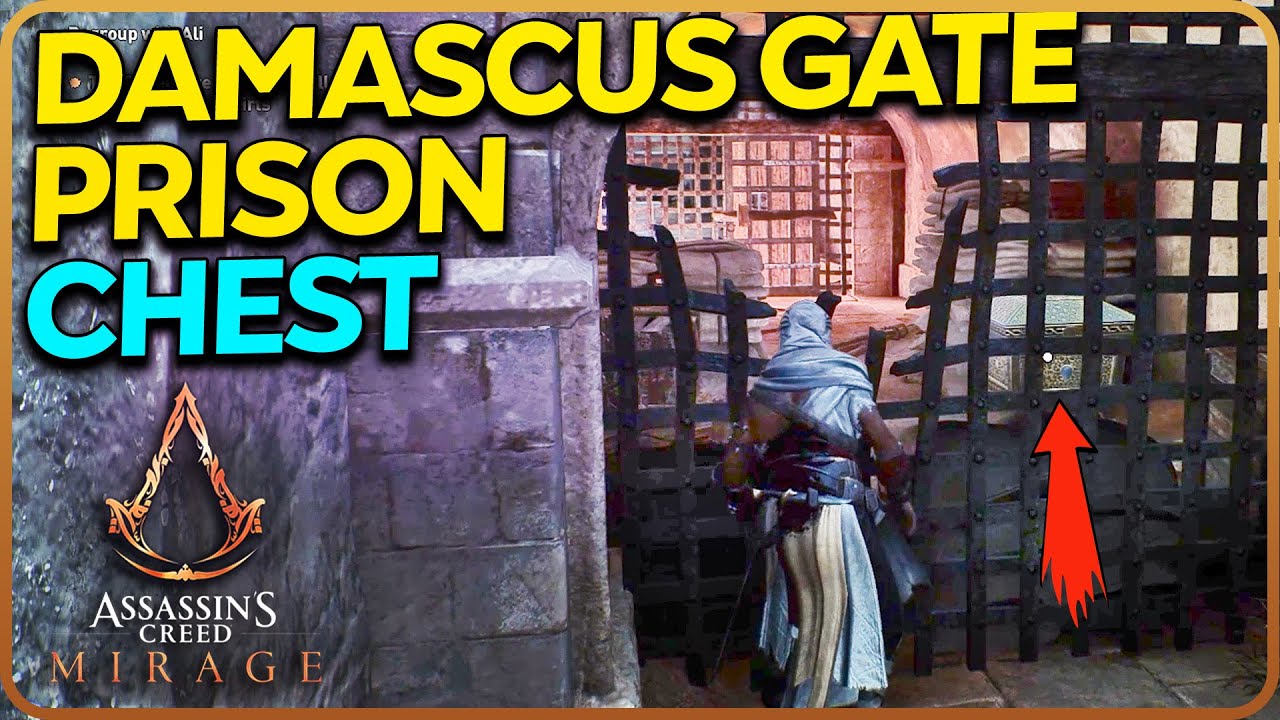 Damascus Gate Prison Gear Chest Assassin's Creed Mirage - YouTube