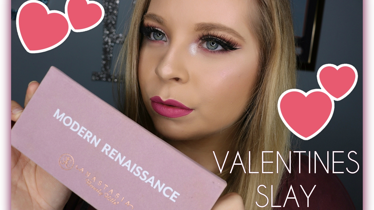 VALENTINES SLAY | ABH Modern Renaissance | TUTORIAL - YouTube