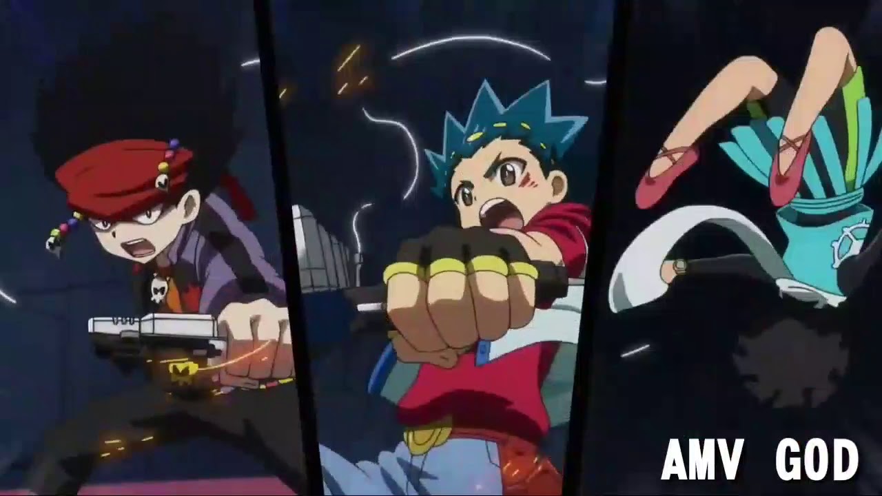 Beyblade Burst God - Red Eye VS Valt, Daigo and Cuza - [AMV] - YouTube ...