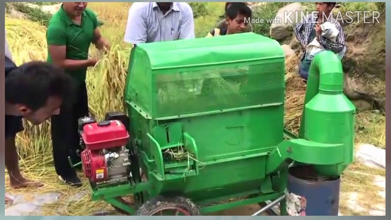 Thresher machine injury case - YouTube