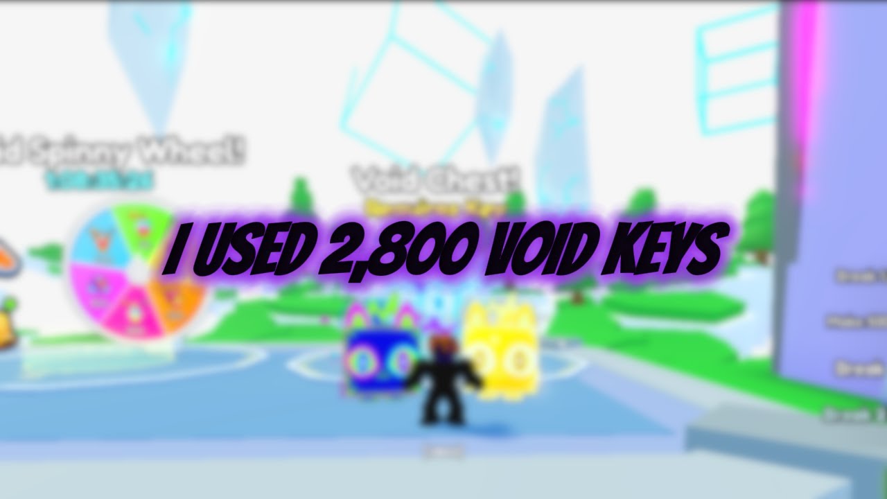 I USED 2,800 VOID KEYS TO GET THIS.... #ps99 #petsim99 #petsim # ...