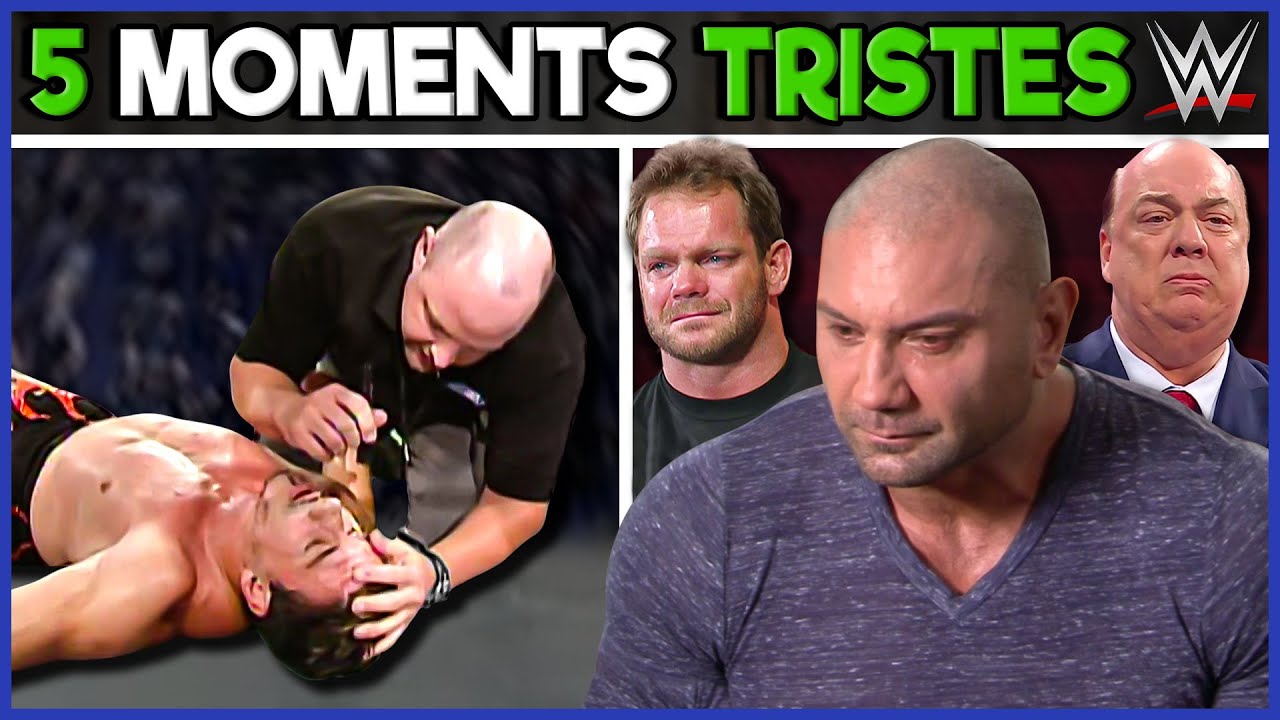5 moments TRISTES à la WWE ! - YouTube