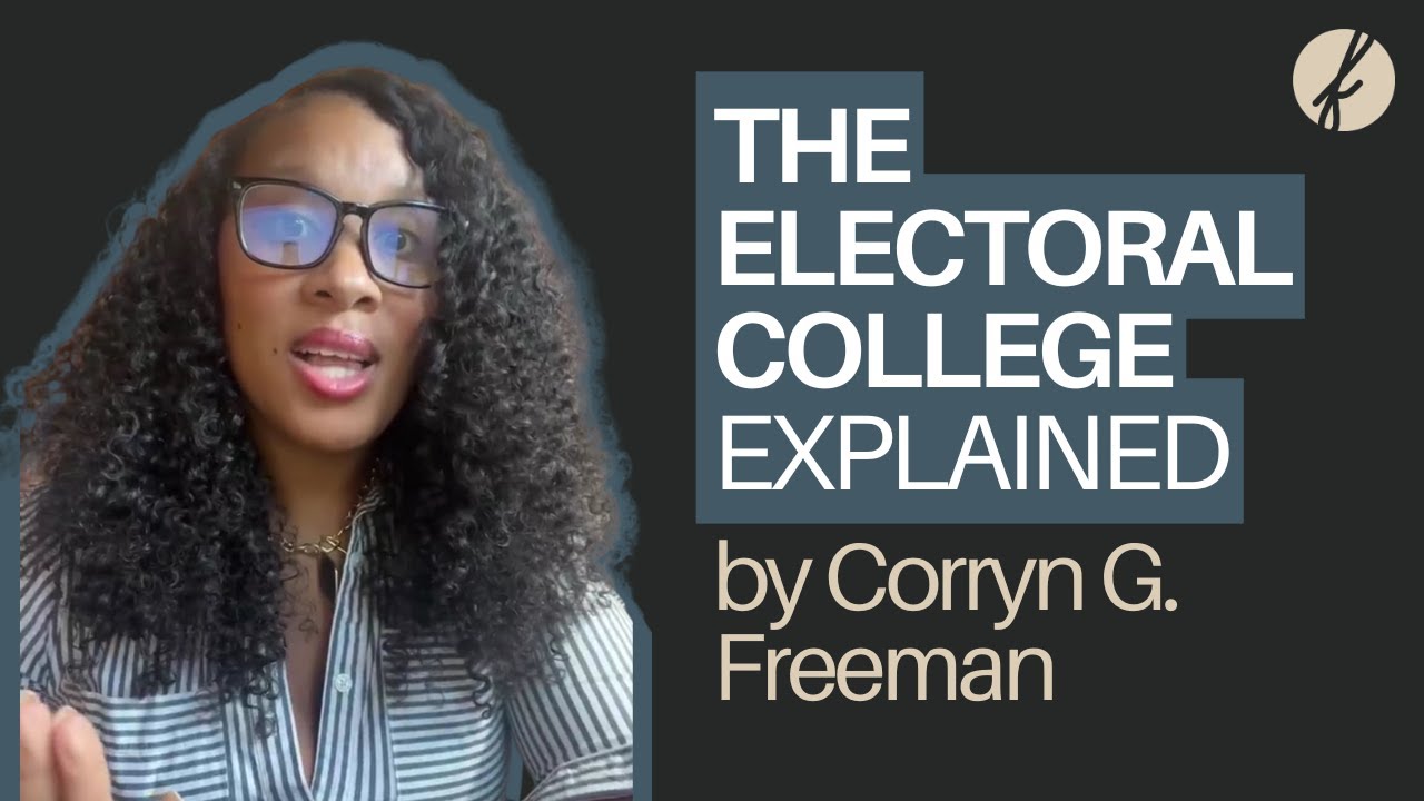 The Electoral College Explained by Corryn G. Freeman - YouTube