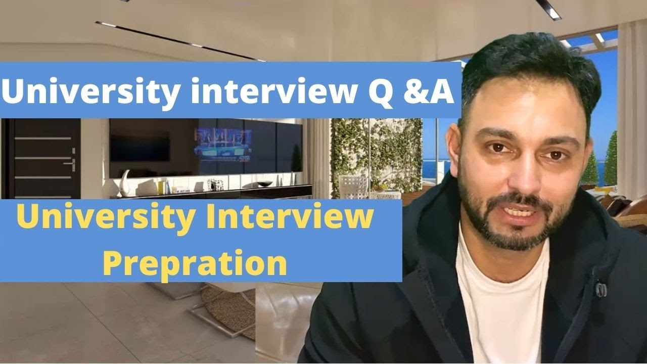 University Interview | University interview Question and Ans - YouTube