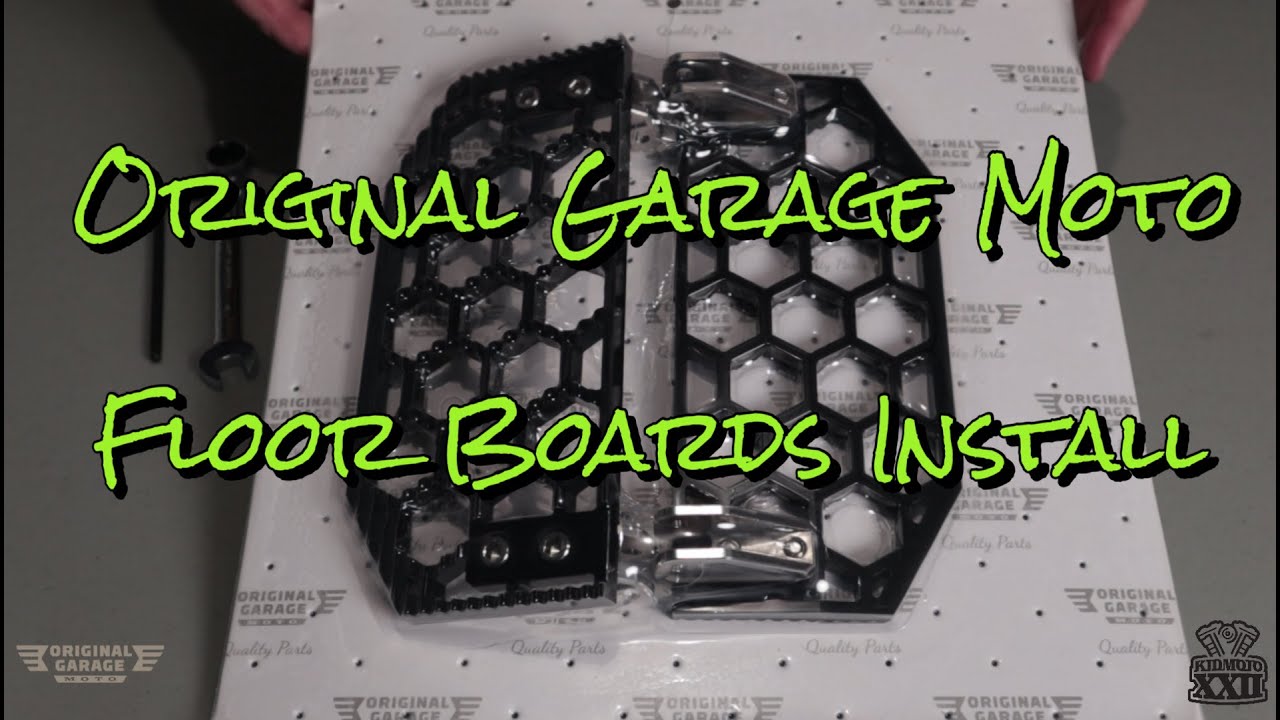 Original Garage Moto Floor Boards Mod - YouTube