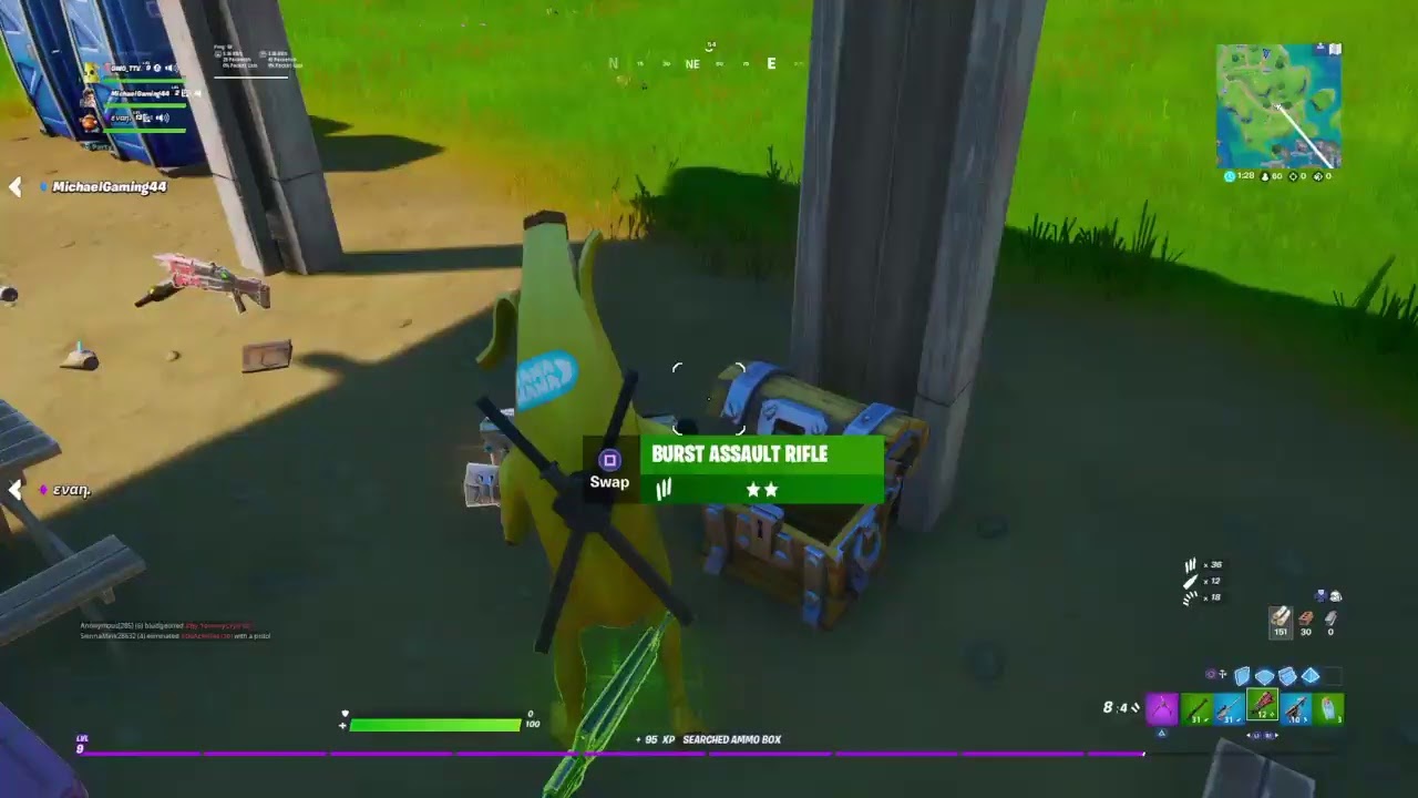 How to drive a car in fortnite - YouTube