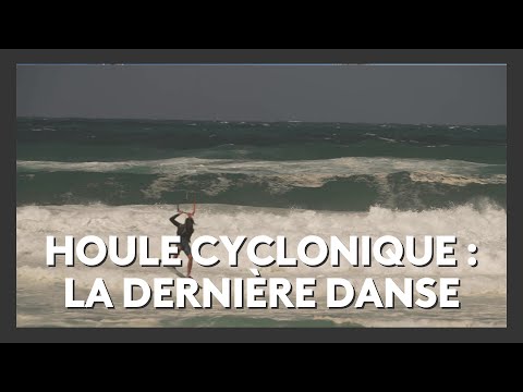 Le dernier spectacle de la houle cyclonique à Biscarrosse