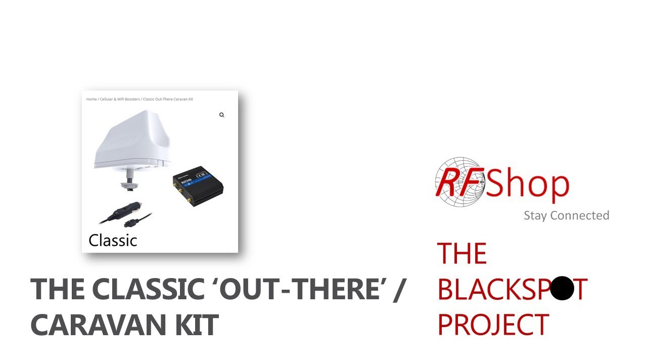 The Classic Out-There Caravan Kit with Poynting MIMO-3-12 and Teltonika ...