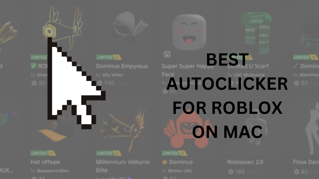 BEST AUTOCLICKER FOR ROBLOX ON MAC - YouTube