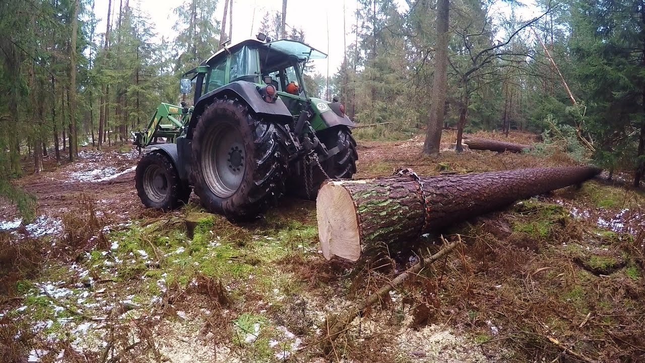 Forst 2016 - Stammholz - Fendt Vario 818 - STIHL*HD*GoPro*DJIPhantom ...