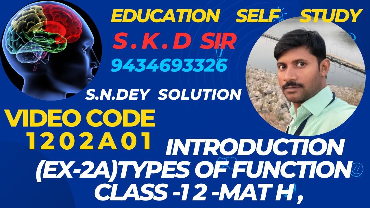 Kind Type Of Function Class XII Injective Surjective Mapping