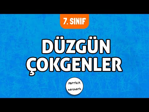 Düzgün Çokgenler | 7.Sınıf Matematik | 2024