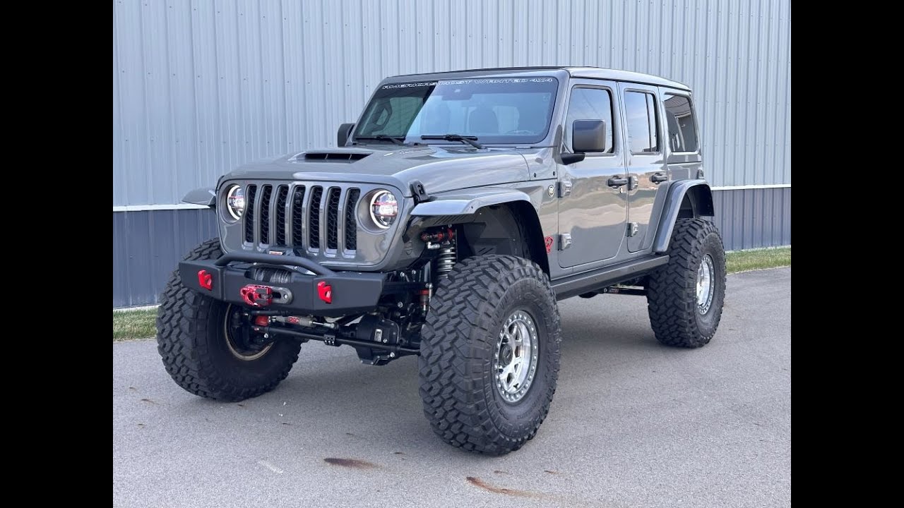 1000 HP HELLEPHANT JEEP WRANGLER COLD START - YouTube