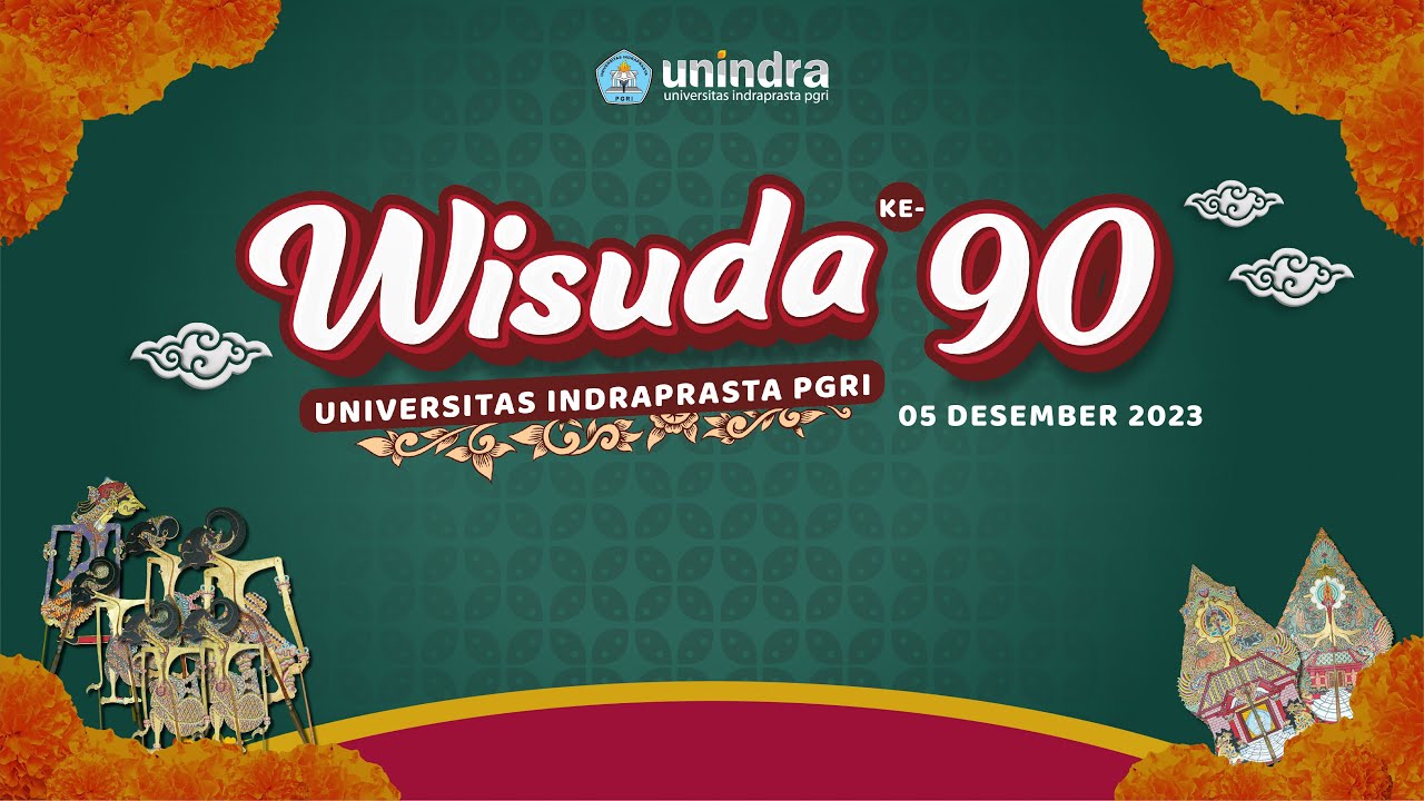 Wisuda ke-90 Universitas Indraprasta PGRI (UNINDRA) - YouTube