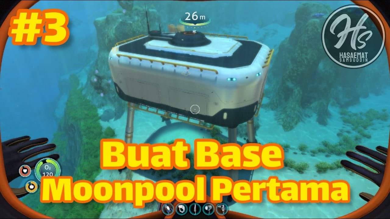 Buat Base Pertama (MoonPool) - Subnautica Malaysia - Part 3 - YouTube