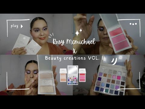 ROSY X BEAUTY CREATIONS VOL II wow con esta colección 🤌🏻 - YouTube