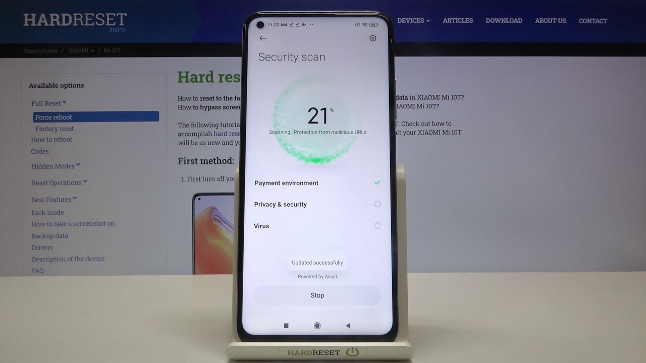 How to Perform Virus Scan in XIAOMI Mi 10T – Security Scan - YouTube