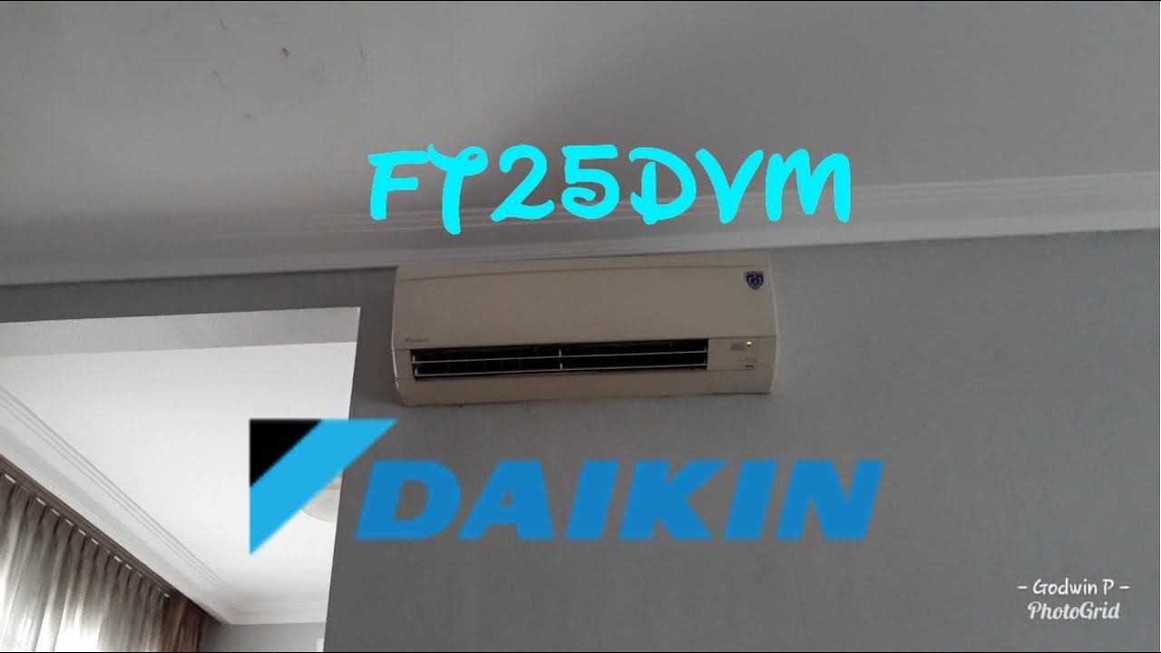 Daikin mini split air conditioner | Brief video - YouTube