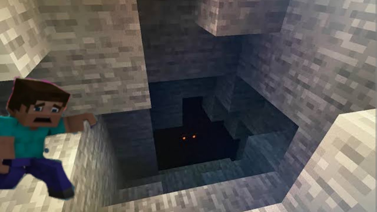 Blind monster attacked on my world #minecraft #horrormods - YouTube