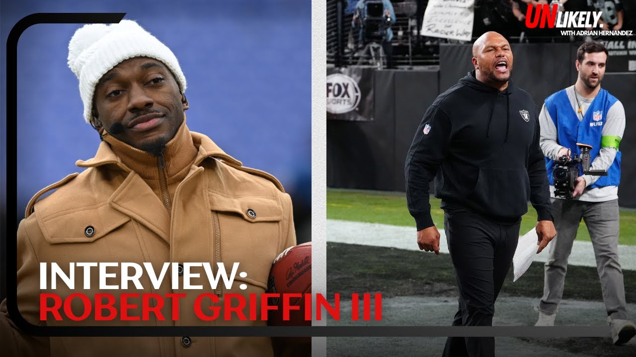 Robert Griffin III talks Raiders hiring Antonio Pierce & Tom Telesco ...
