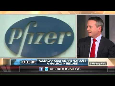 Allergan CEO on Pfizer deal - YouTube