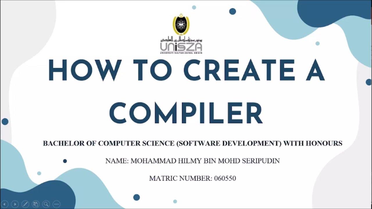 How To Create A Compiler - YouTube