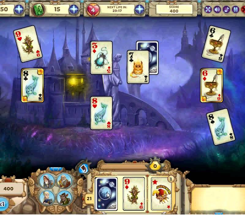Solitaire Tales Level 5 - YouTube