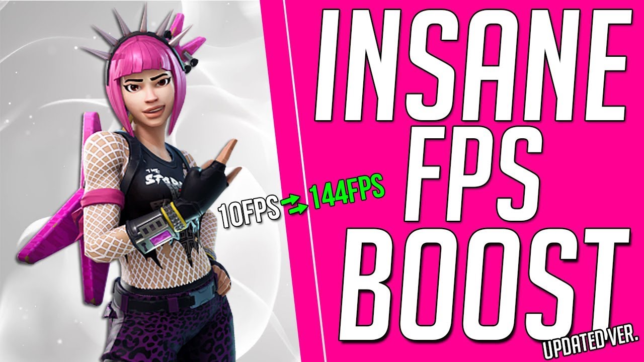 How to Increase your Performance / BOOST Your FPS in Fortnite - New ...