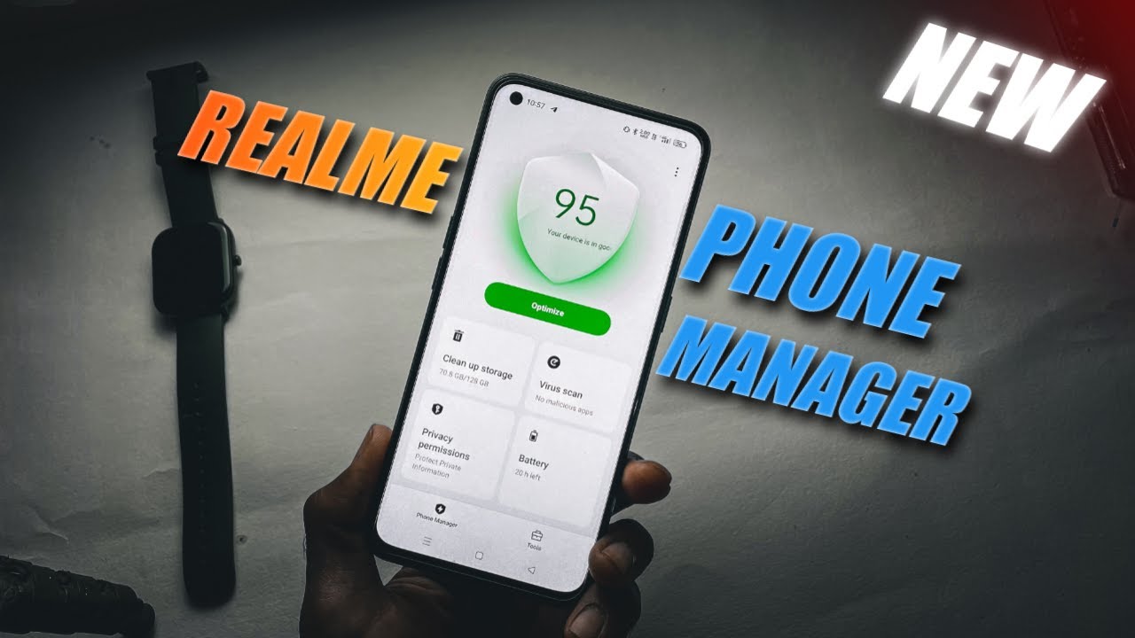 Realme UI 4.0 New Phone Manage ( Realme Phone manager update ) - YouTube