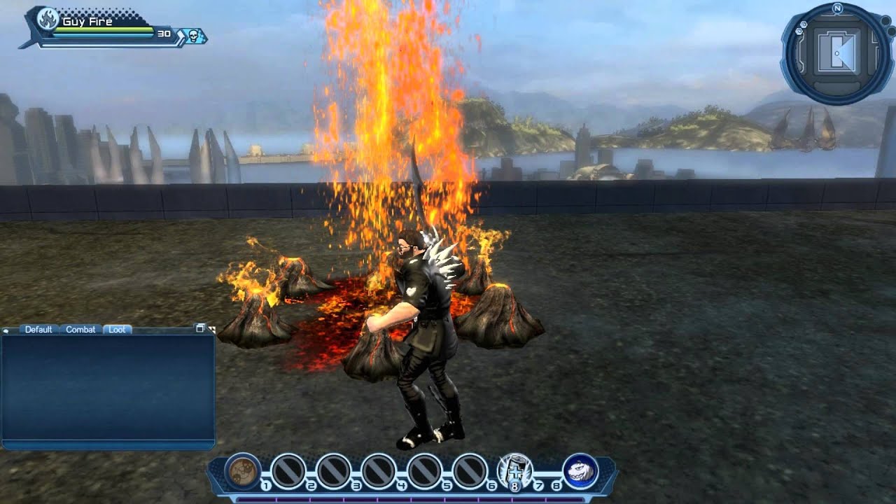 DCUO All New Fire Animations! - YouTube