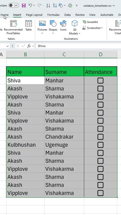 Using Excels new checkbox #excelshorts #exceltip #exceltutorial - YouTube