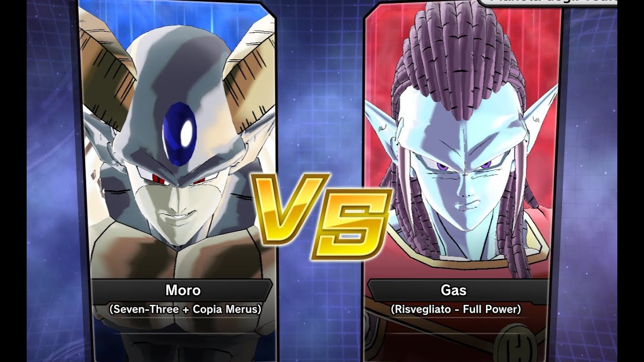 Xenoverse 2 - Requested match (PC): Moro (73+Merus) vs Gas (Risvegliato ...