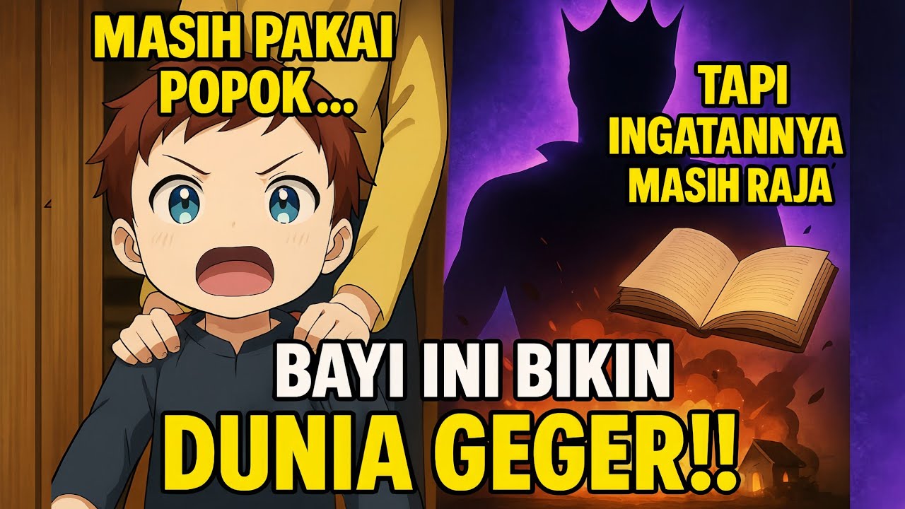 SAAT DITAKDIRKAN JADI BAYI GENIUS DAN OVERPOWER PARAH‼️ alur cerita ...