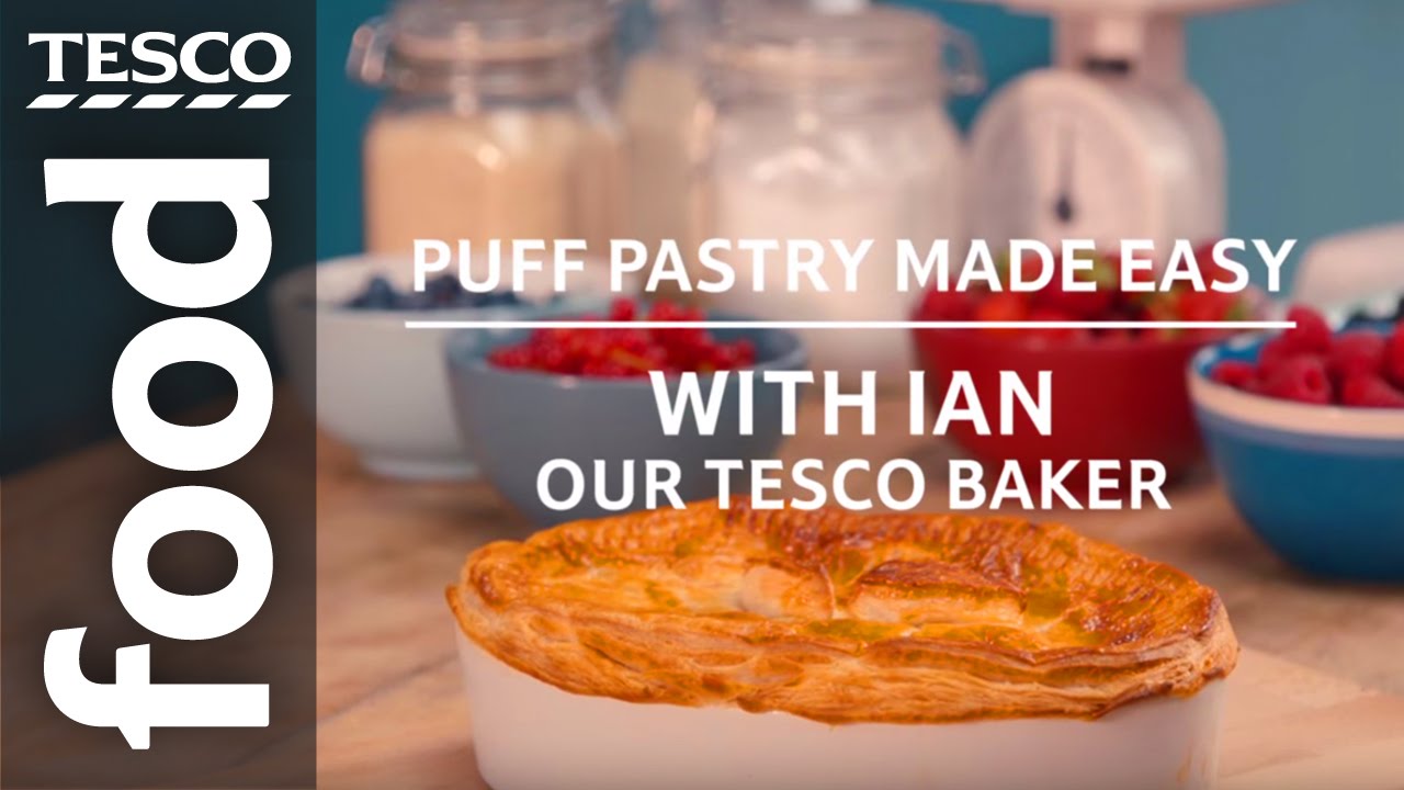 Puff Pastry Made Easy with Ian, Our Tesco Baker | Tesco Food - YouTube