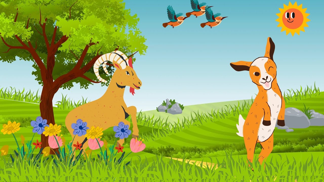 The story of two stupid goats who drowned in the river without giving ...
