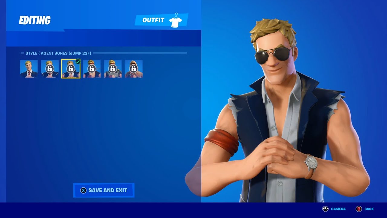 How to Unlock ALL Agent Jones Jump Styles in Fortnite! - YouTube