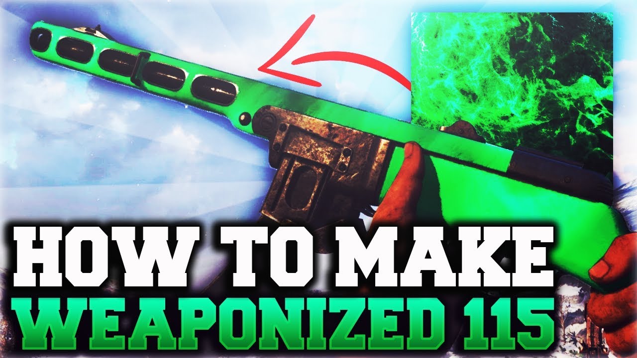 *WEAPONIZED 115 CAMO IN COD WW2* HOW TO MAKE WEAPONIZED 115 CAMO!?!(WW2 ...