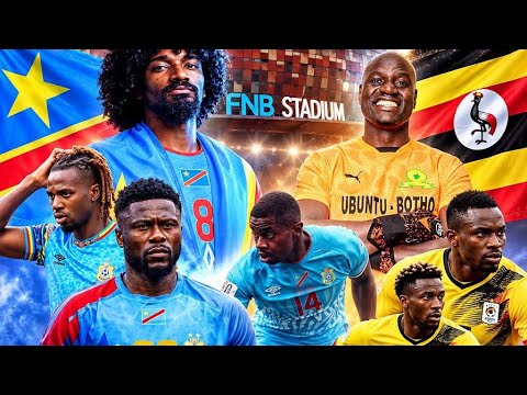 🚨DIRECT  : RDC 🇨🇩 VS OUGANDA 🇺🇬 ( match amical 2/ octobre 2026