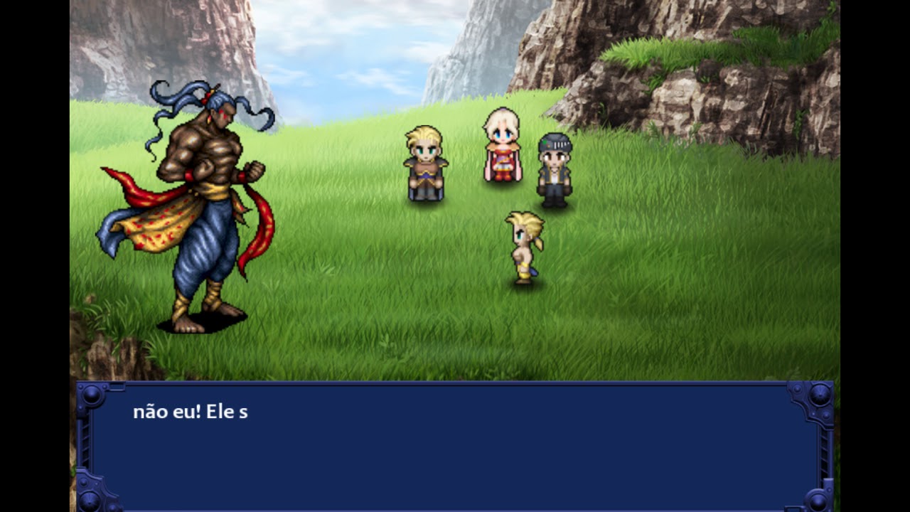 Final Fantasy VI Steam - Apenas 1 personagem - Vargas - YouTube