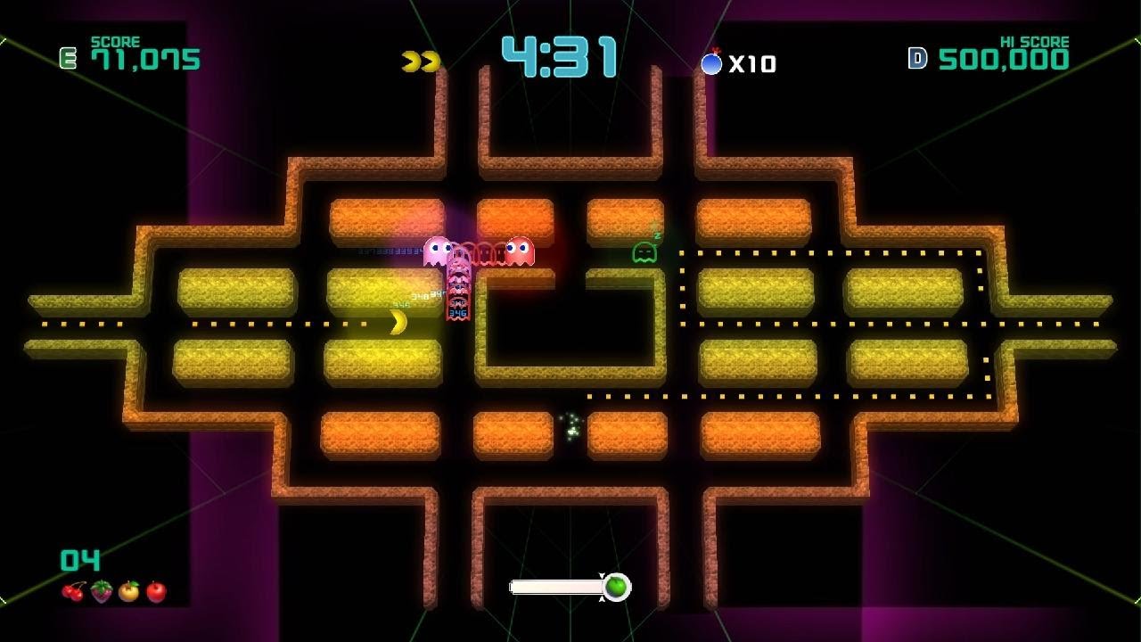 PAC-MAN CHAMPIONSHIP EDITION 2 Score attack dungeon regular losing ...